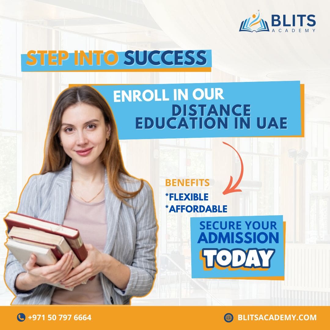 Distance Education in UAE, Dubai, Abu Dhabi | Blits Academy